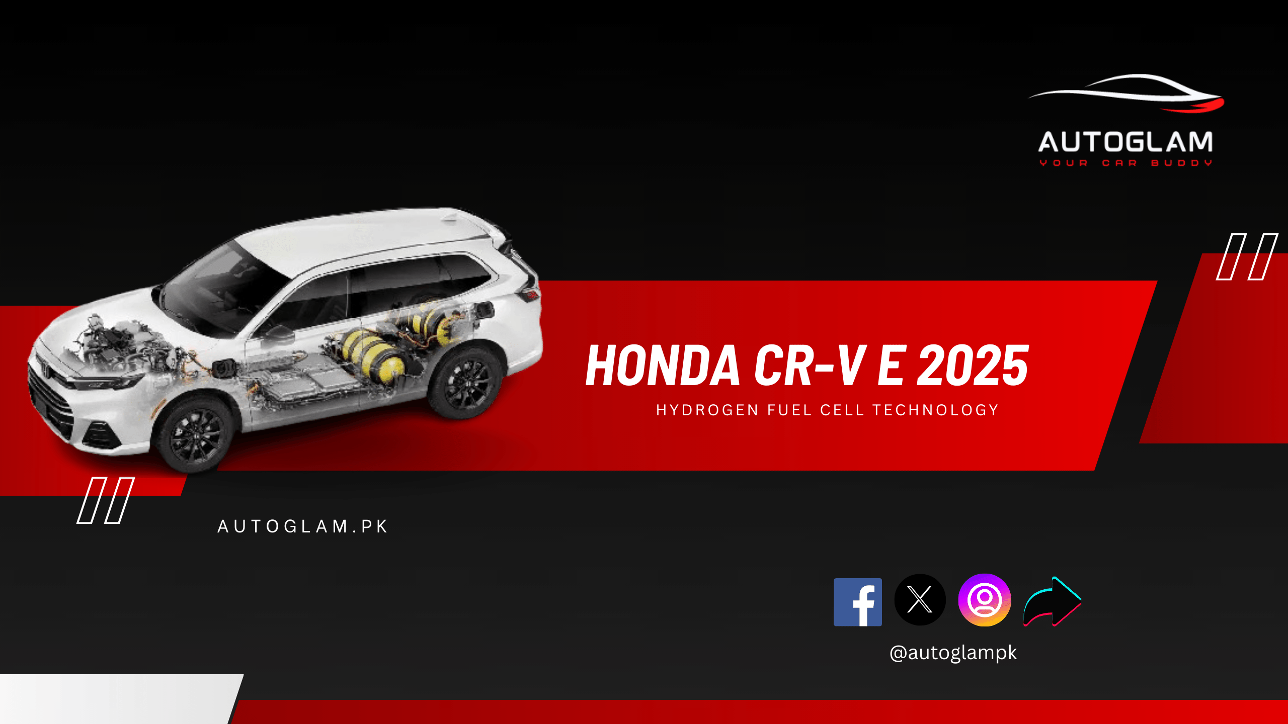 Honda CR-V e 2025 - Hydrogen Fuel Cell Technology - AutoGlam